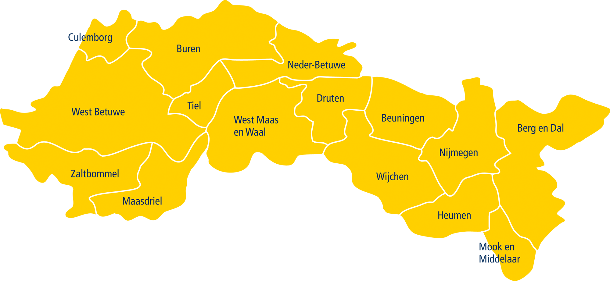 Wat is ons werkgebied? - Veilig Thuis Gelderland-Zuid
